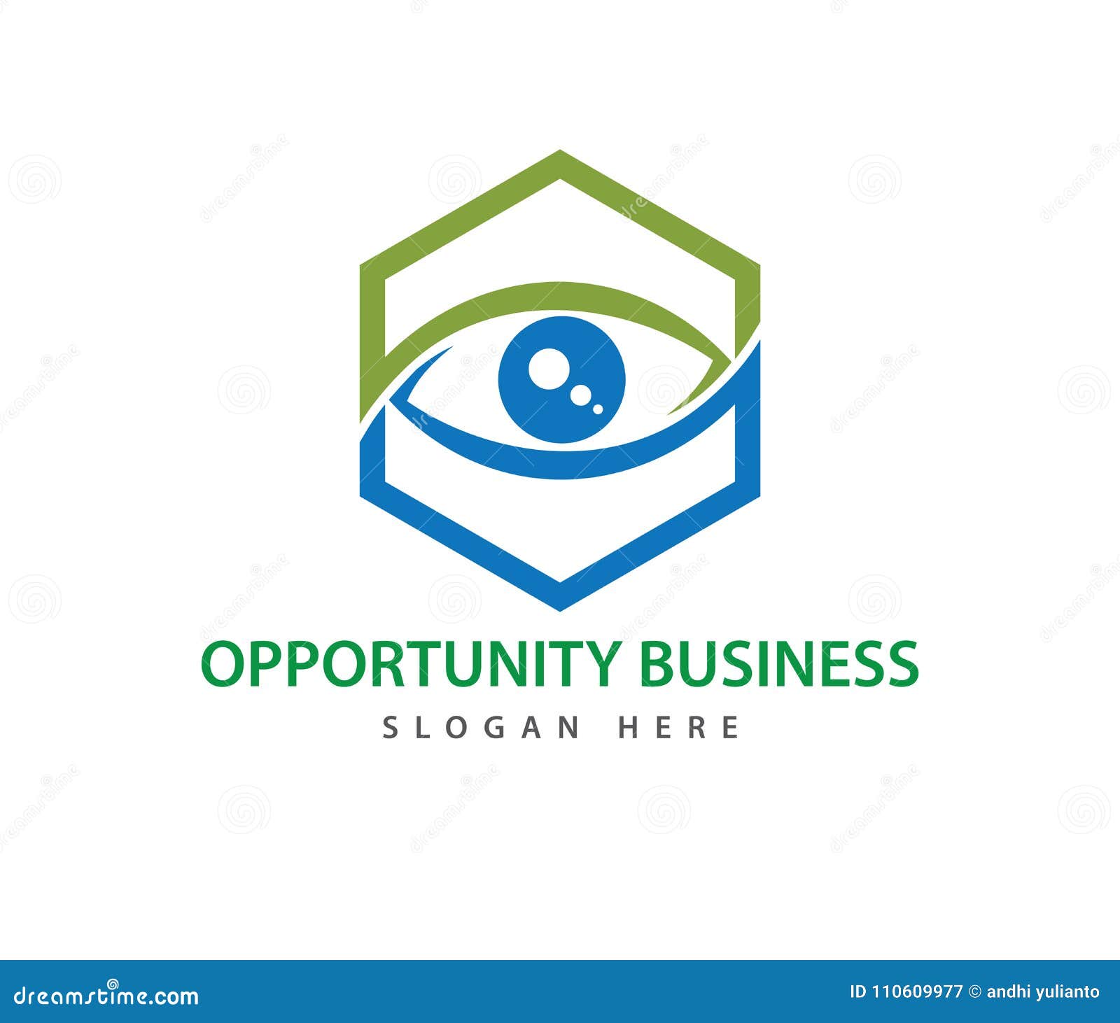 Hexagon Optical Technology Eye Future Vision Vector Logo Design Stock ...