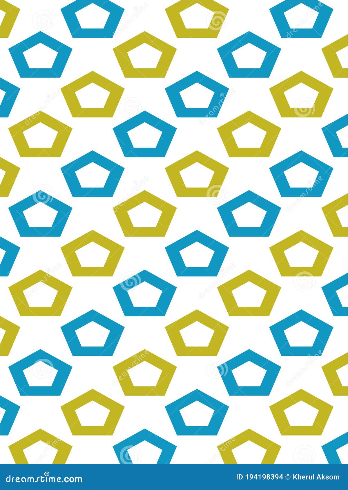 Hexagon Pattern Wallpaper Yellow