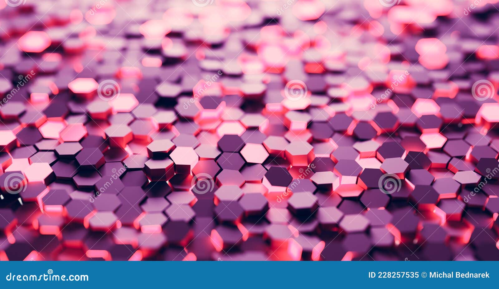 Hexagon Pattern Background. Modern Technology and Network Concept Stock ...