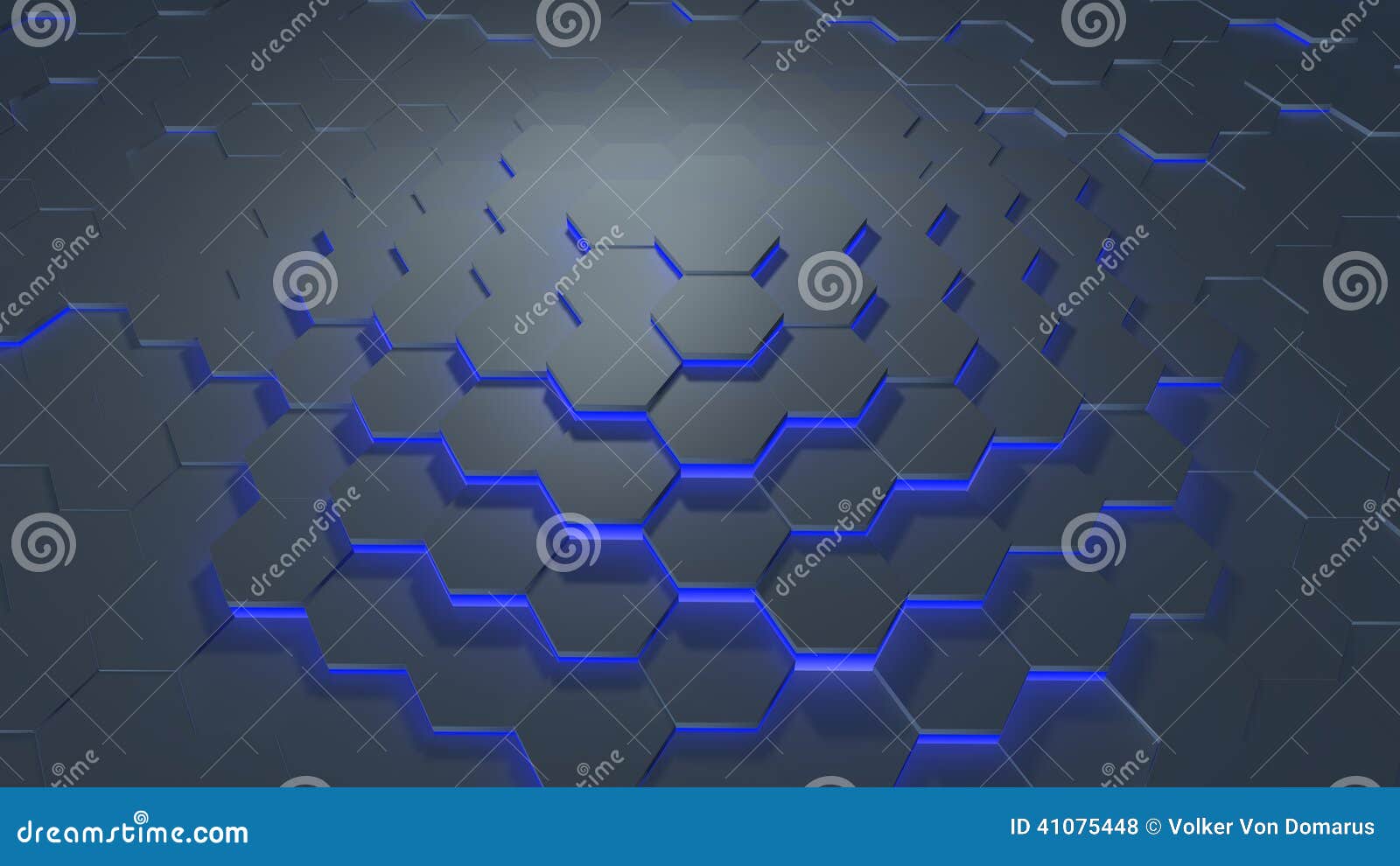 Hexagon pattern blue stock illustration. Illustration of rubber - 41075448