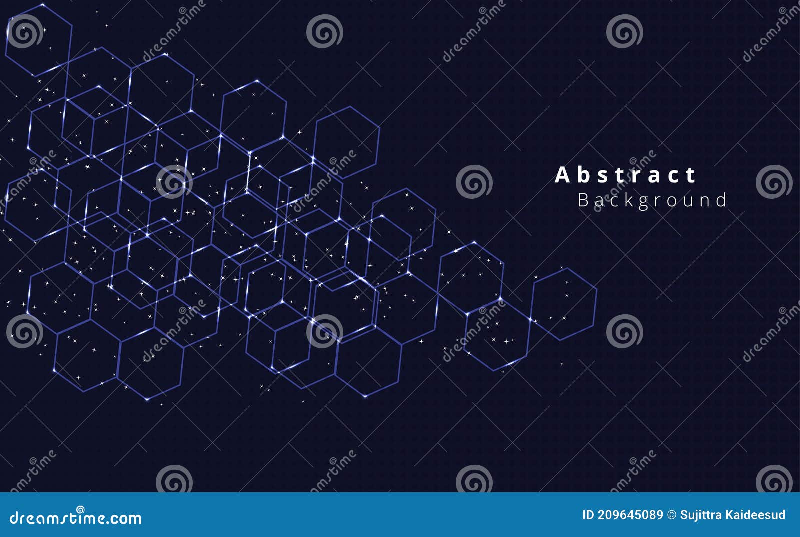 Hexagon pattern design. stock vector. Illustration of communication ...