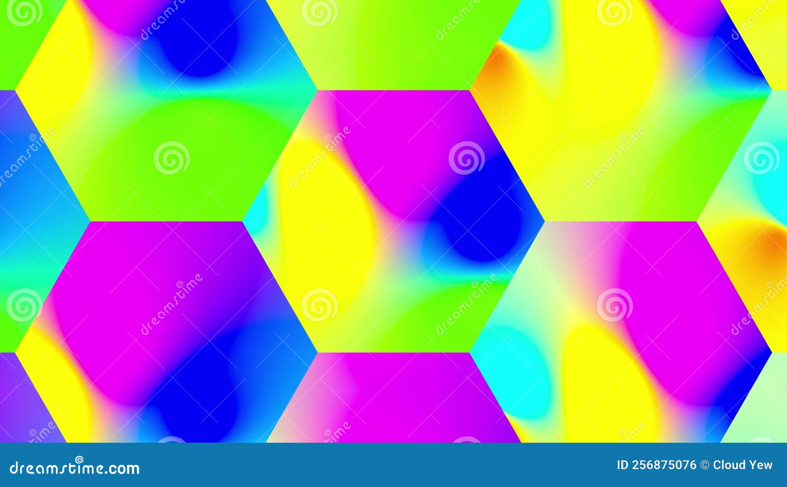 Hexagon Pattern Gradient Soft Abstract Background Stock Footage Video Of Blurred Abstract