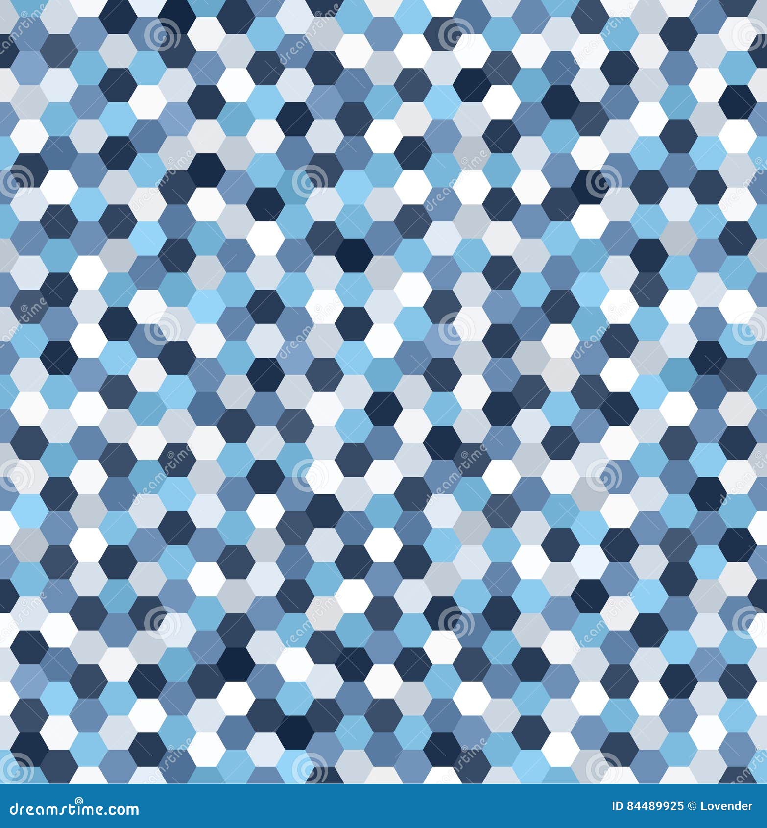 Hexagon Pattern. Seamless Vector Stock Vector - Illustration of ...