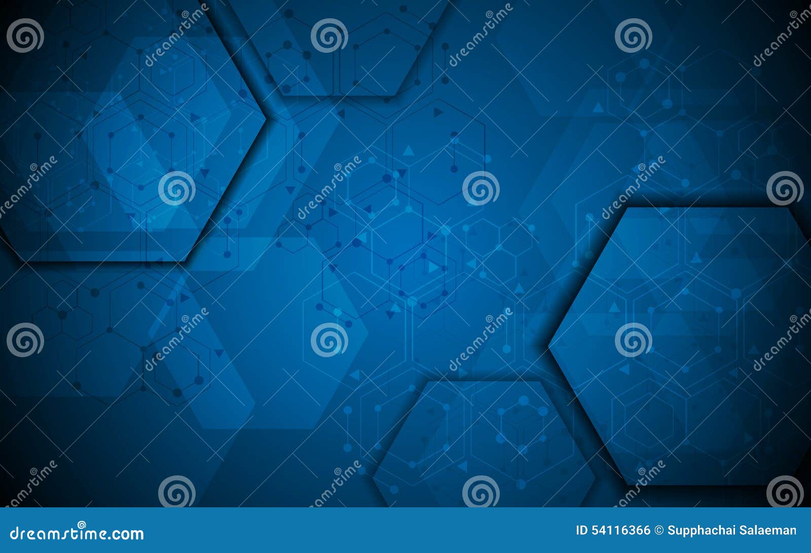 Hexagon Science Concept Background Stock Vector - Illustration of ...