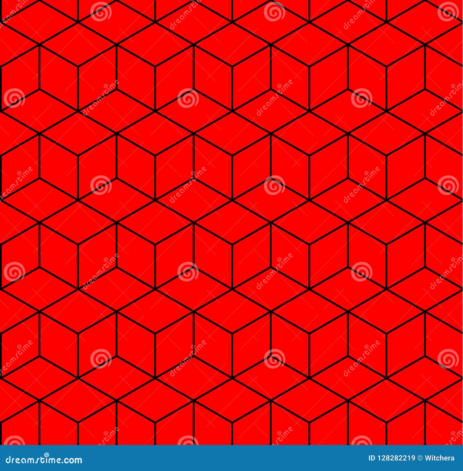 Hexagon Seamless Geometric Pattern Stock Vector - Illustration of ...
