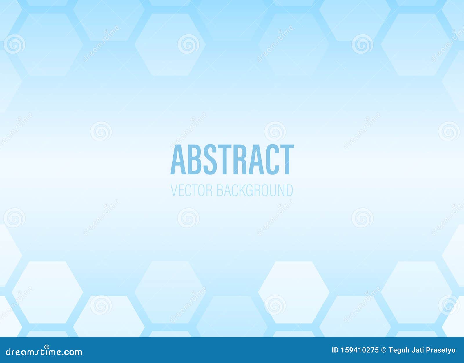 Hexagon Shape for Background Wallpaper with Blue Soft Color Gradient ...