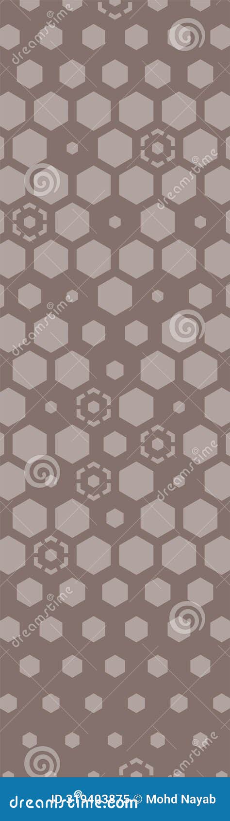 Hexagon Shape Seamless Pattern Vector Cdr X6 Stock Vector ...