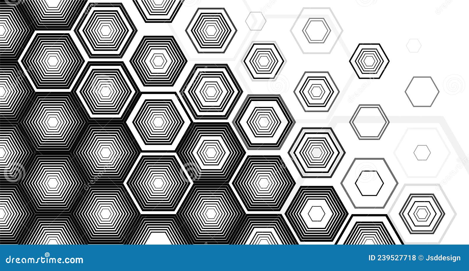 Hexagon Shapes Texture Background Bw Vector Illustration Pattern Stock ...