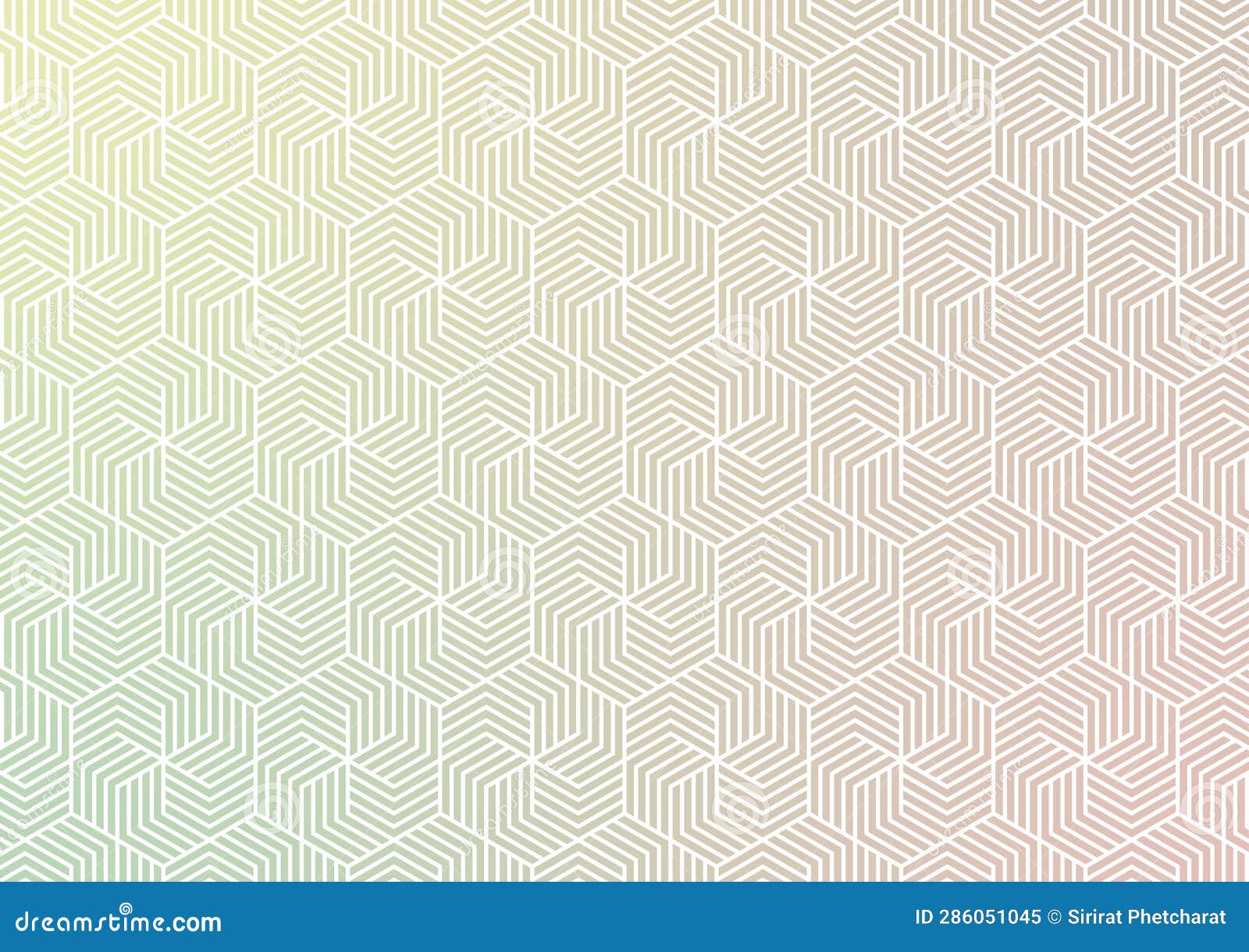 Hexagon Smooth Line Minimal Pattern Presentation Soft Background Stock ...