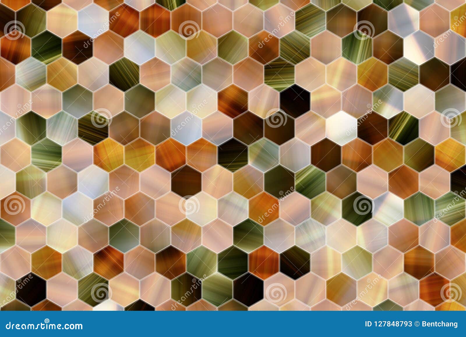 Hexagon Strip Colorful Pattern, Texture for Design Background. Stock ...