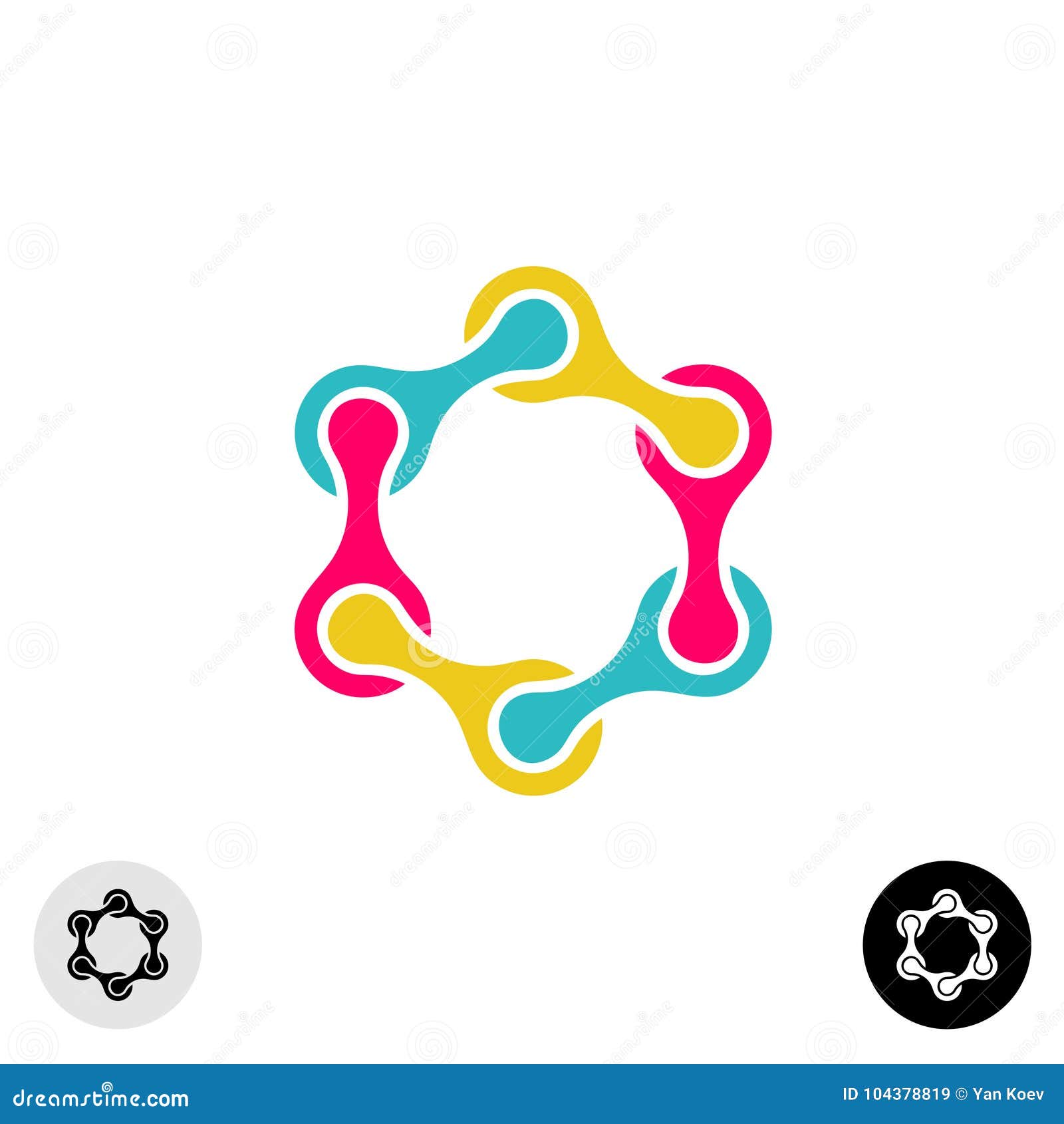 Hexagon Tech Logo Colorfull . Hexagon Tech Logo ,Colorful Hexagon Logo ...