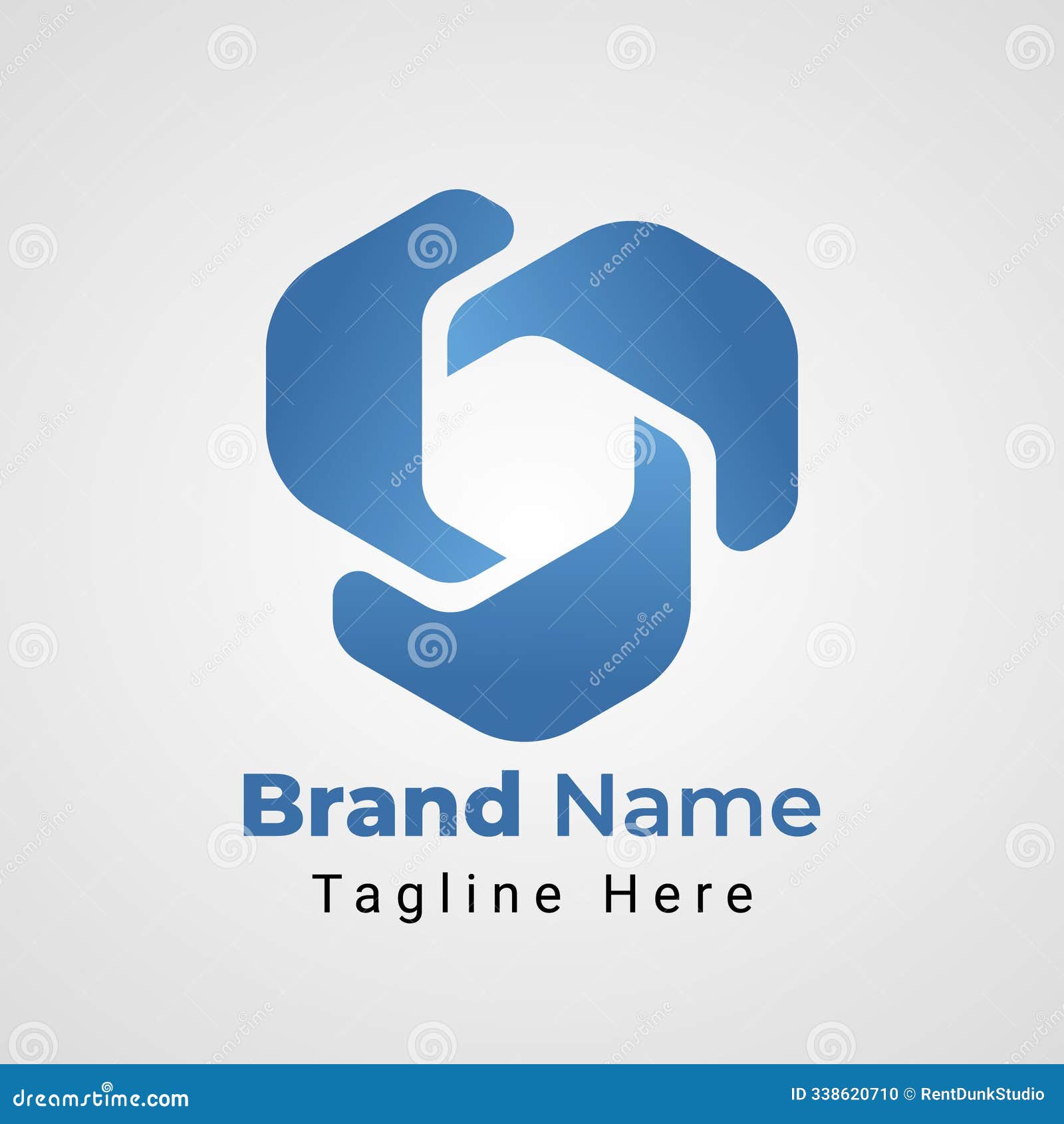 Techno Logo Vector Illustration | CartoonDealer.com #39413724