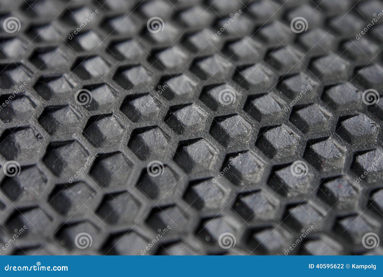 Hexagon Texture of Black Rubber. Stock Photo - Image of hive ...