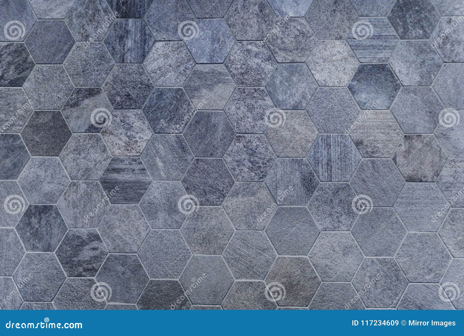 Hexagon Shaped Floor / Wall Tile Background Stock Image - Image of ...