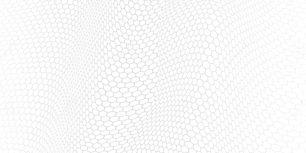 Hexagon Waves Banner. Hexagon Texture Stock Illustration - Illustration ...