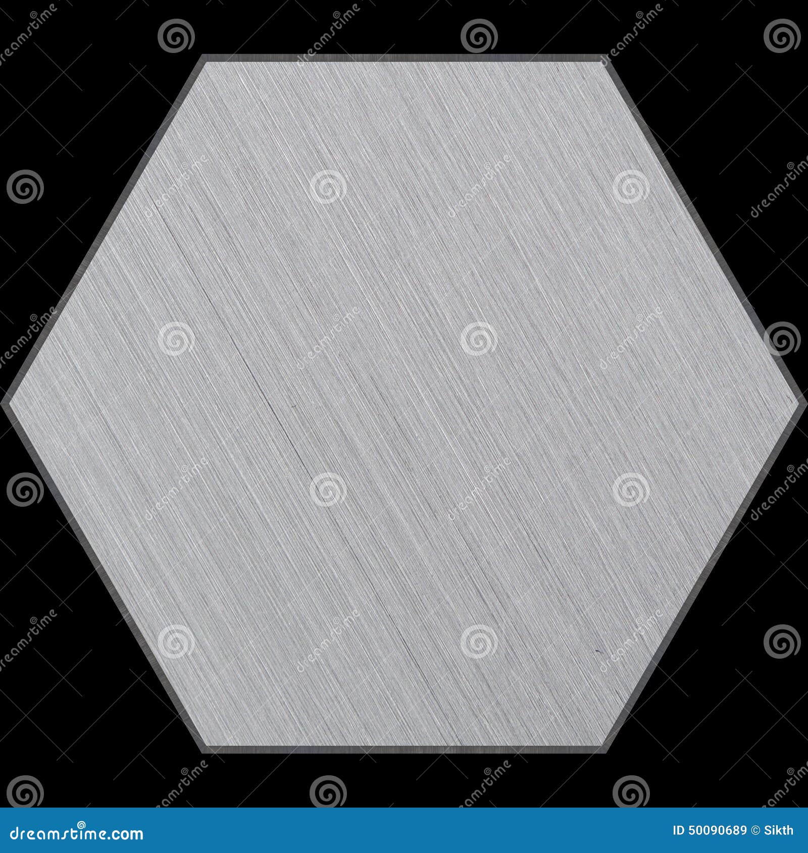 3D Hexagonal Aluminum Tile Background Stock Photo | CartoonDealer.com ...