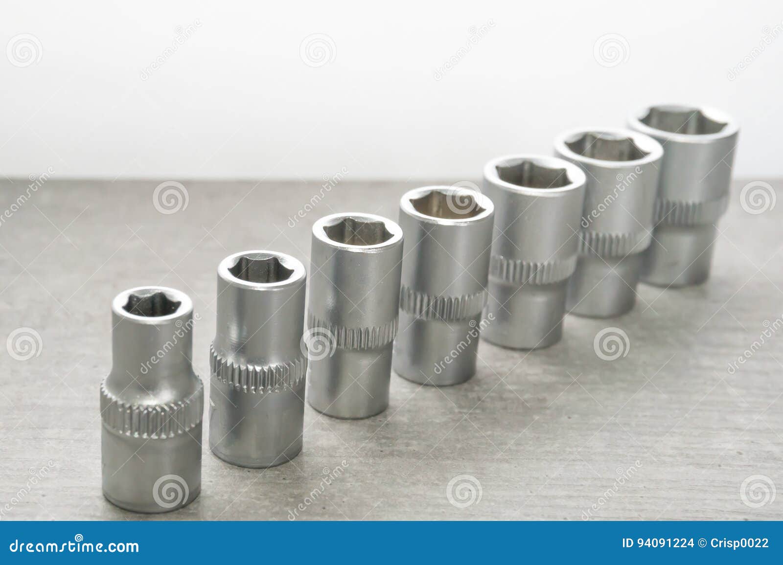 Hexagonal bit stock photo. Image of metallic, circle - 94091224