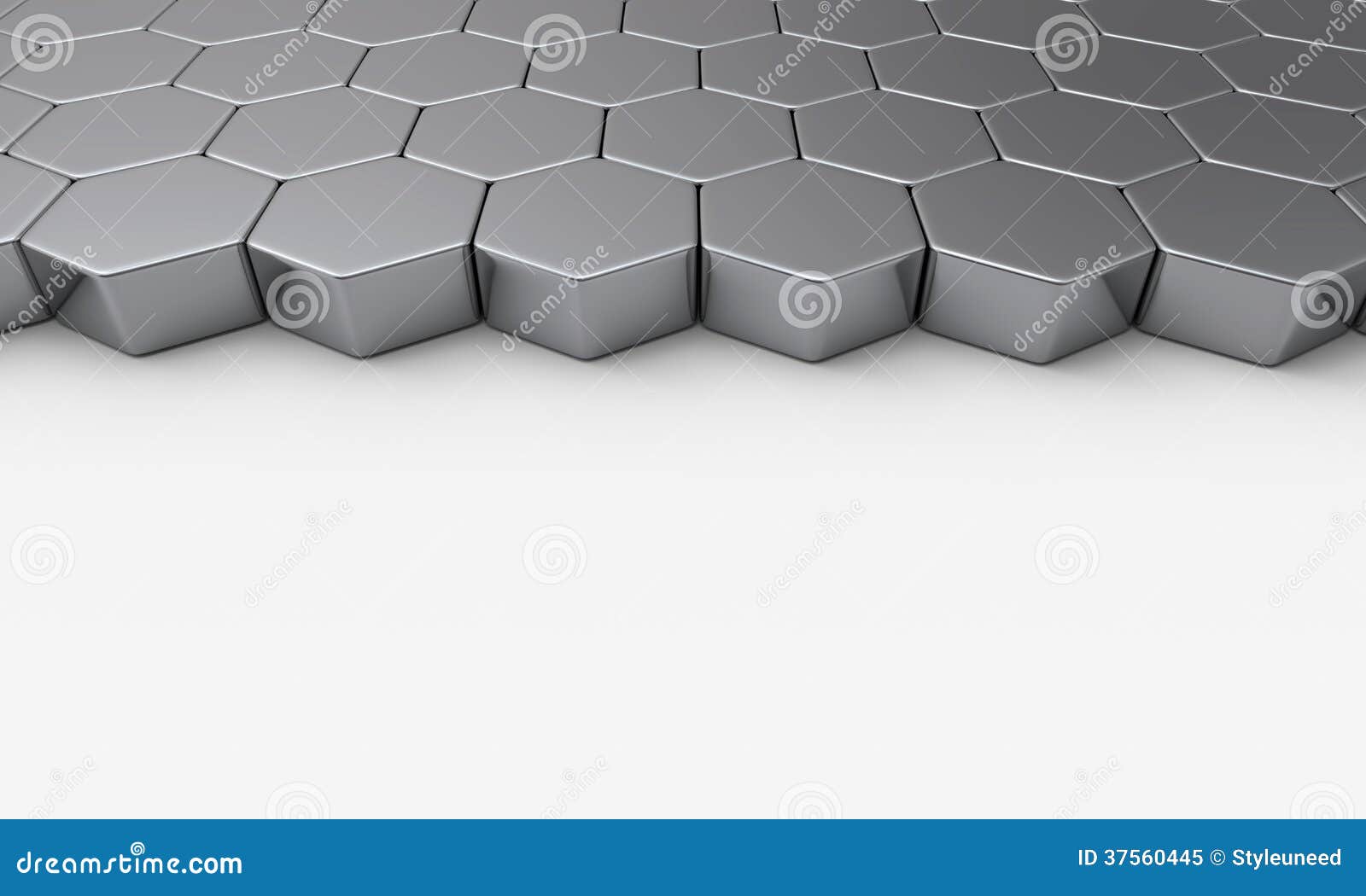 Hexagonal building bricks stock illustration. Illustration of hexagons ...