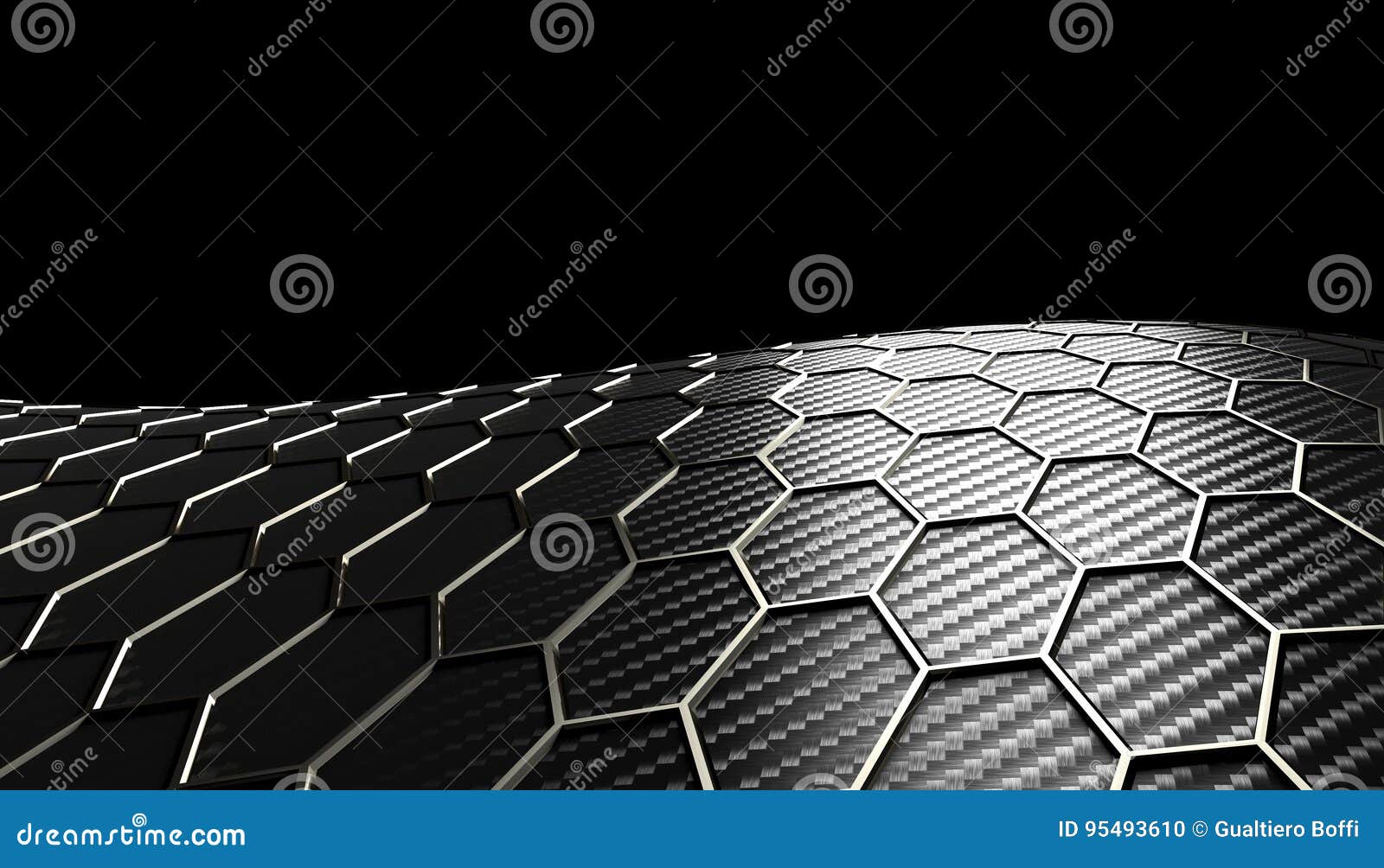 Hexagonal Carbon Fiber Texture Royalty-Free Stock Photography ...