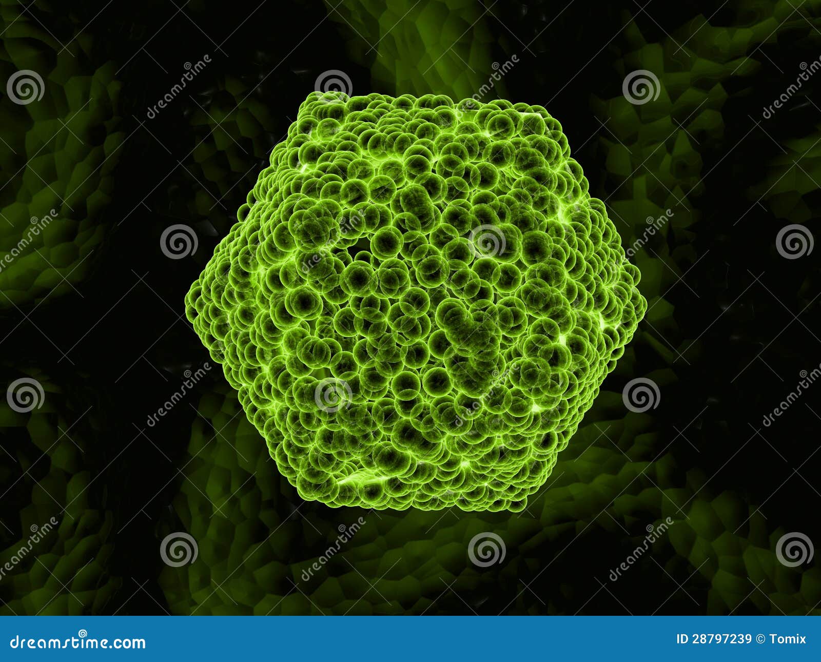 Hexagonal cell stock illustration. Illustration of blood - 28797239