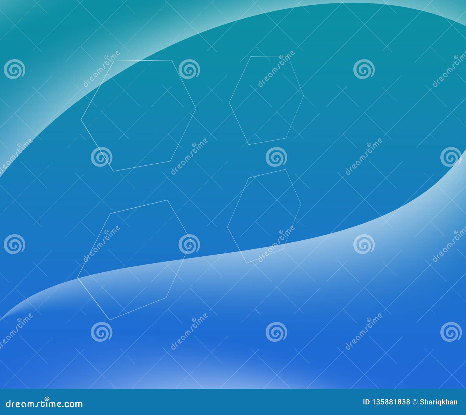 Blue Layered Shapes Background Wallpaper For Designs Stock Photography ...