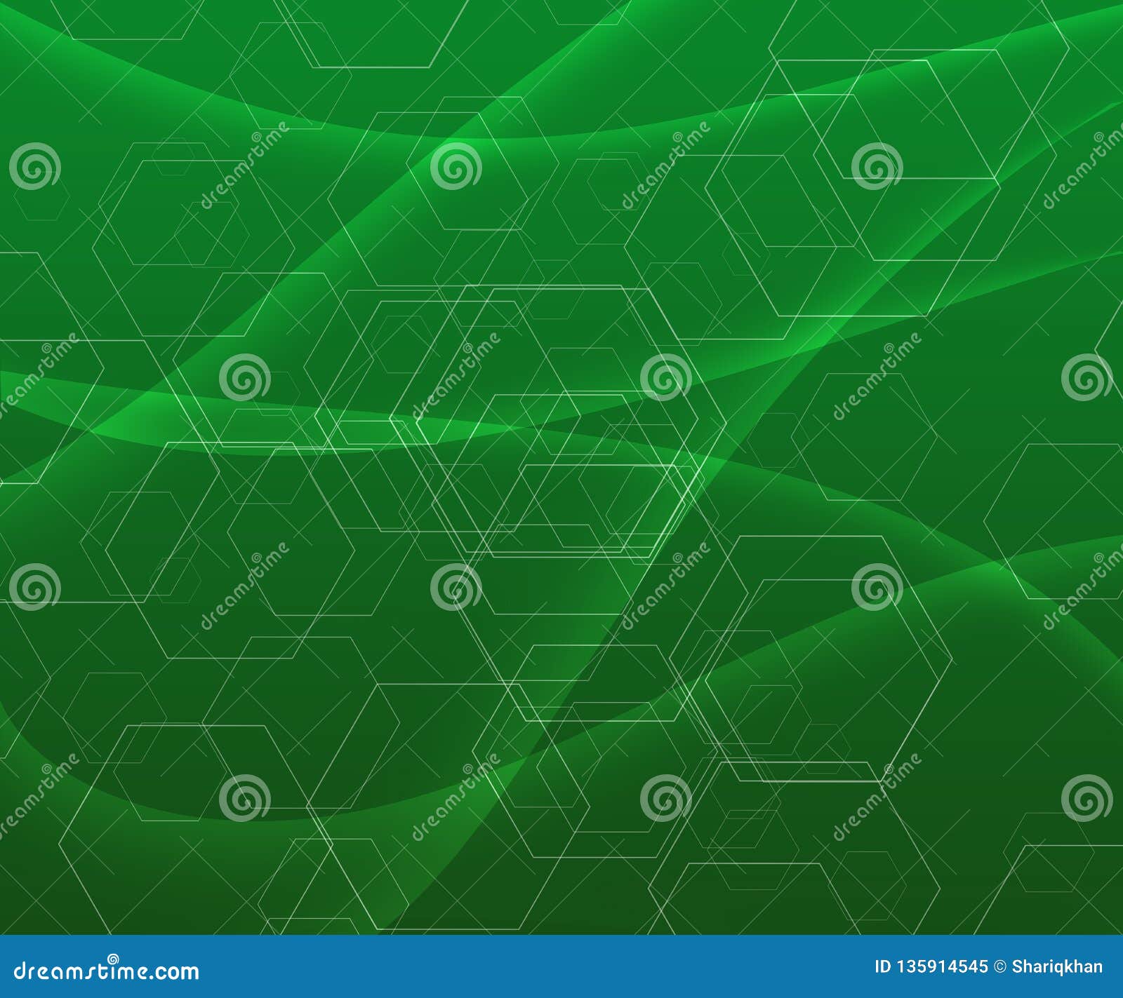 Business Background Hexagonal Cells Abstract Green Layered Background ...