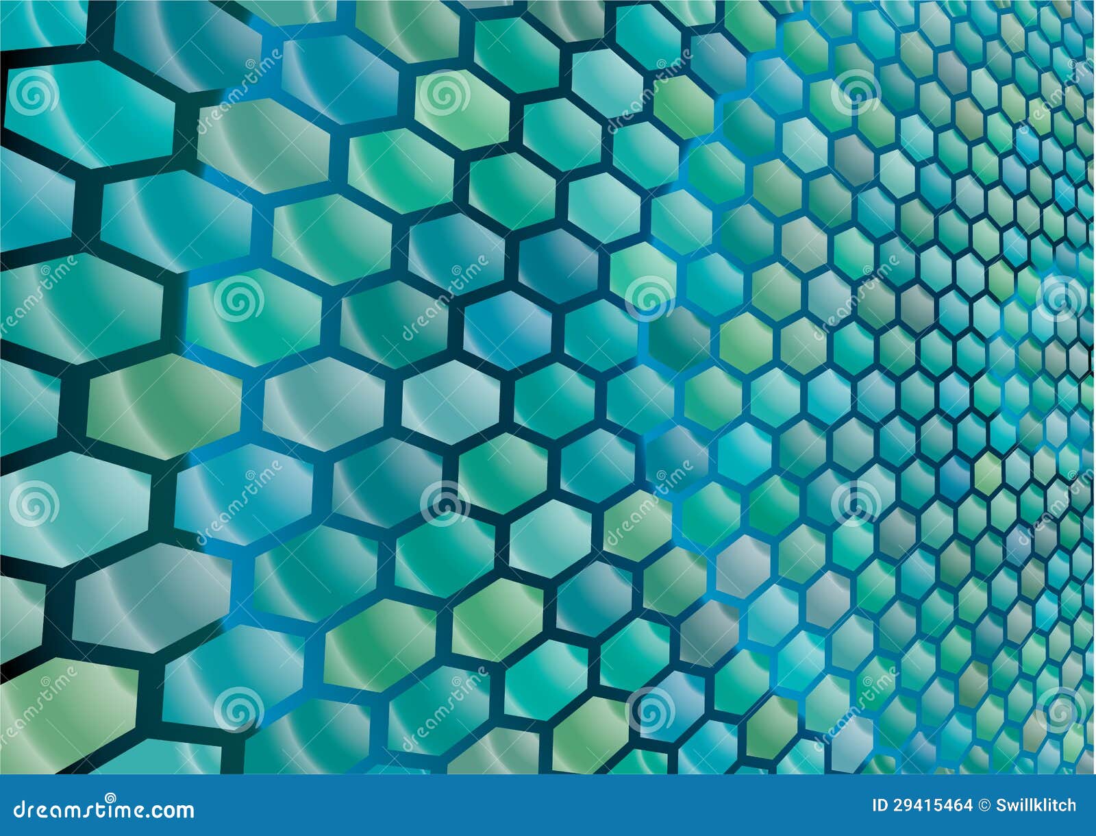 Hexagonal cells background stock vector. Illustration of abstract ...