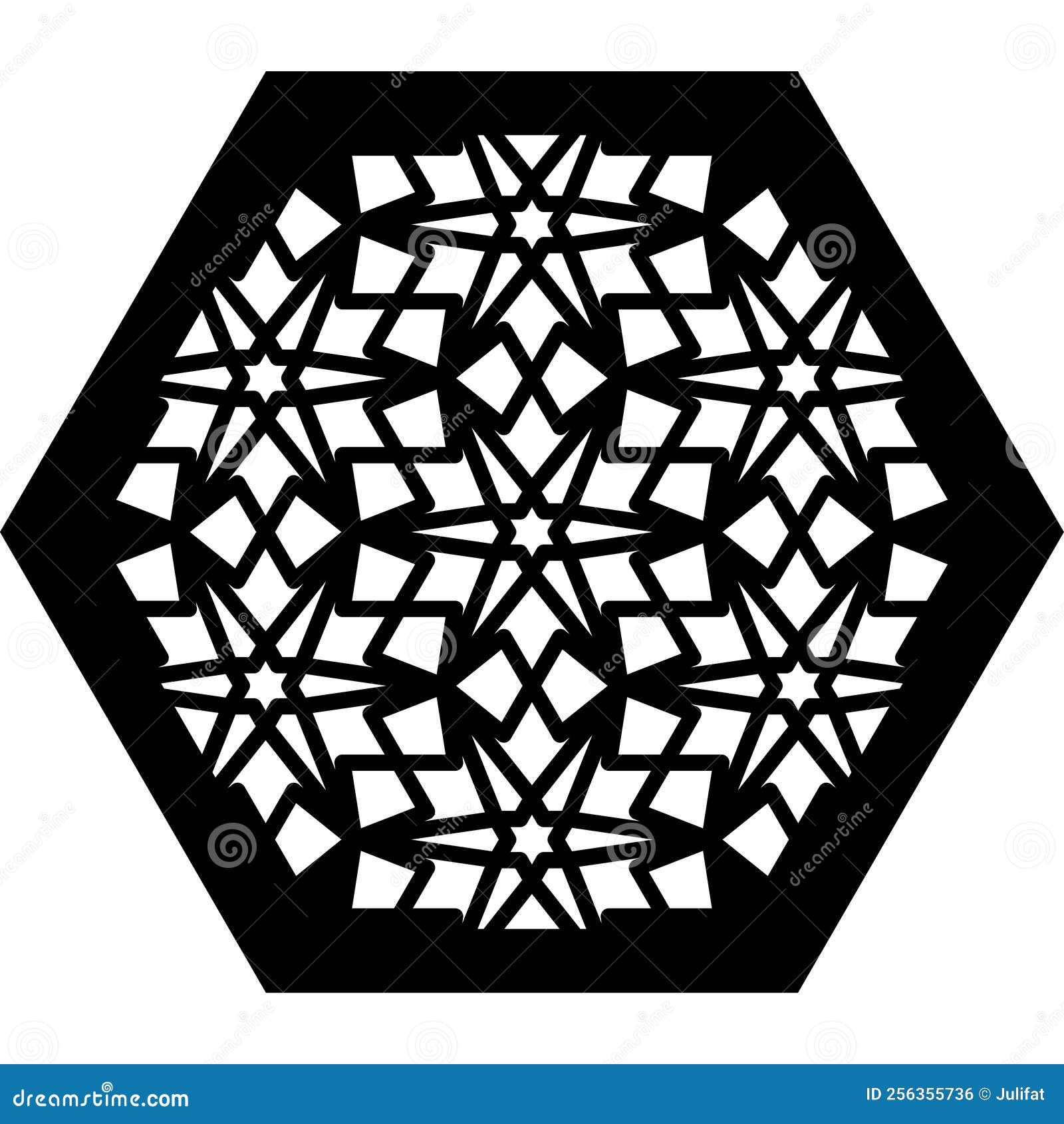 Hexagonal Decorative Coaster Design. Laser Cut Coaster. Laser Cutting ...