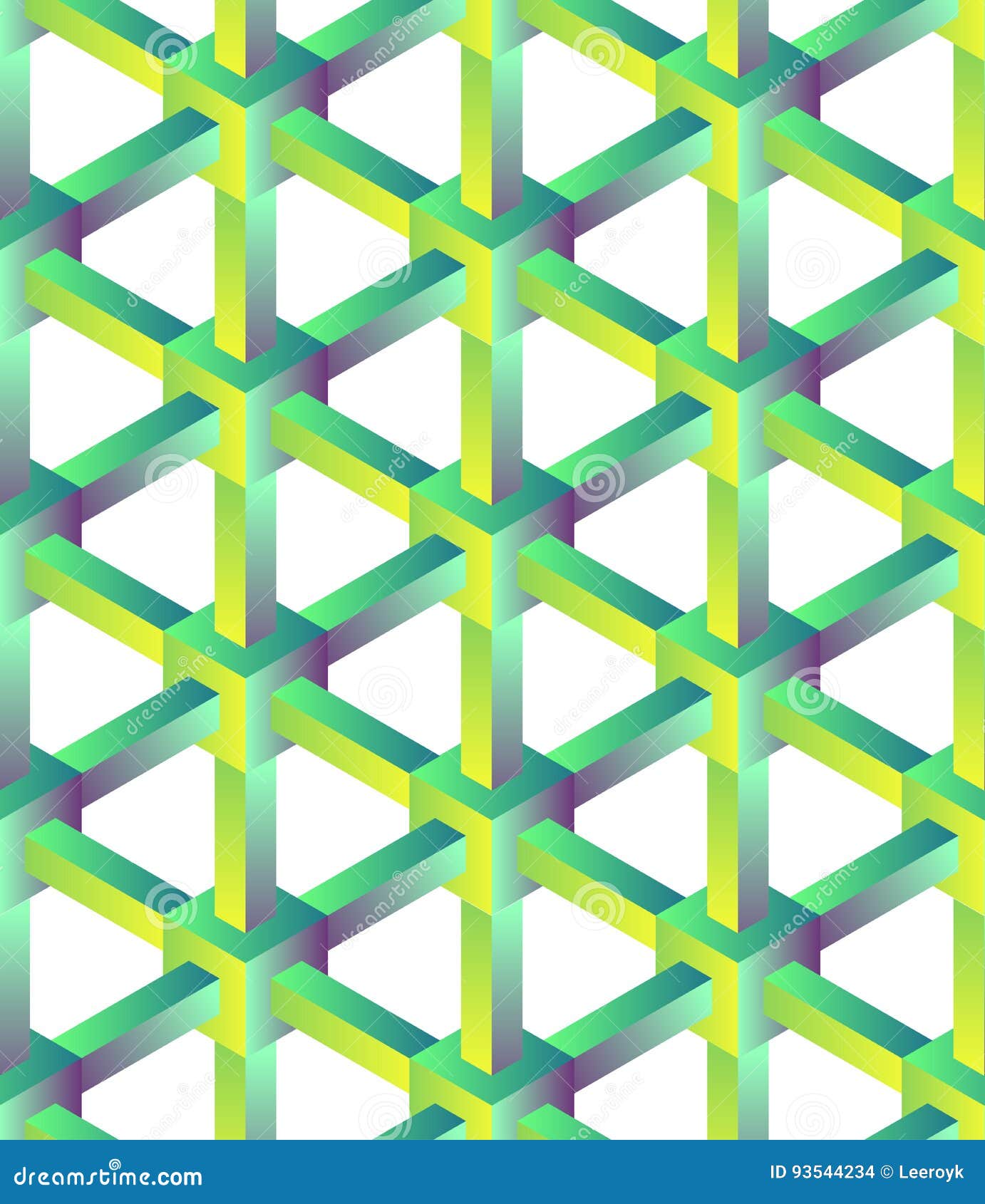 Hexagonal Geometric Pattern Stock Vector - Illustration of polygon ...