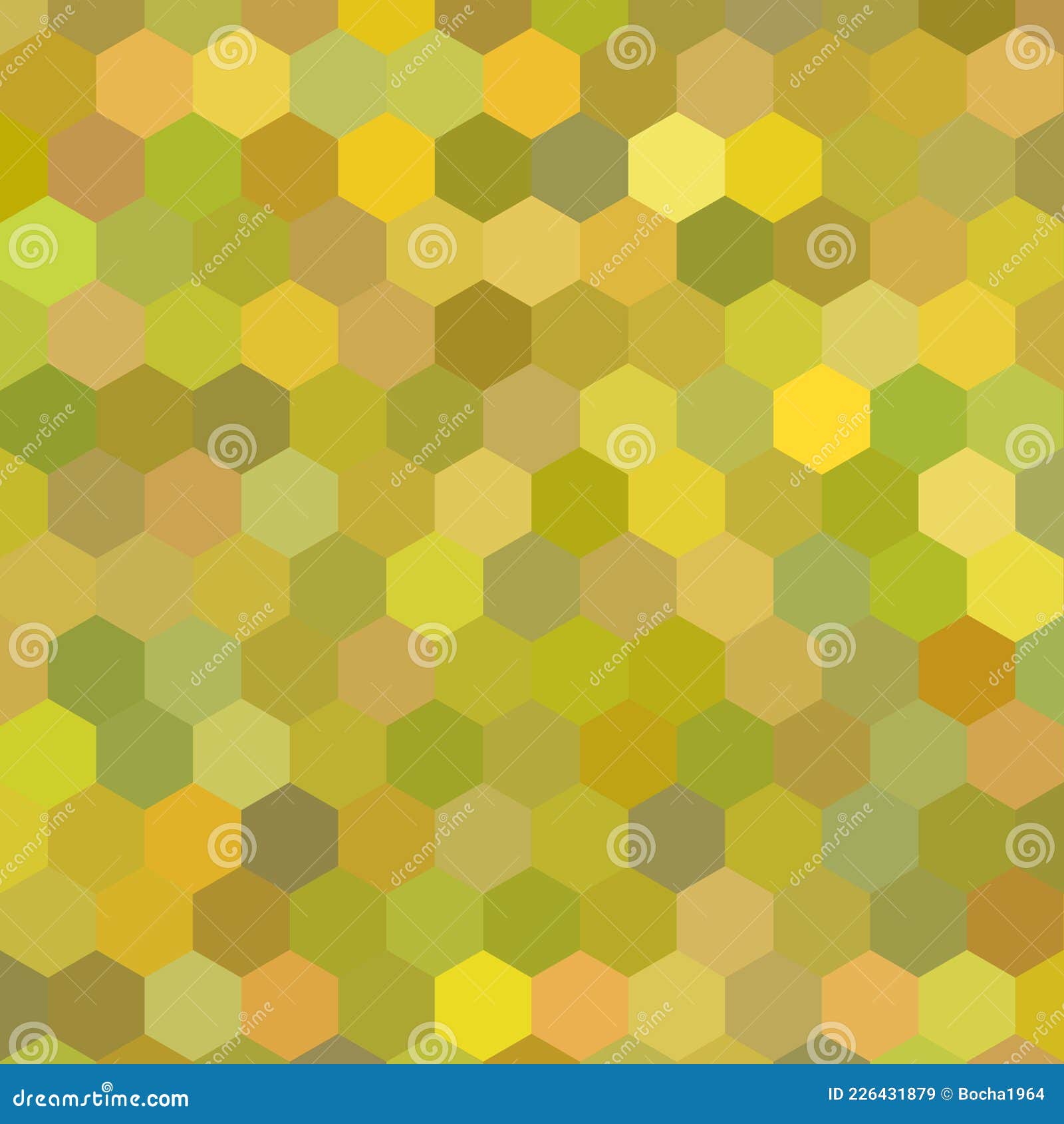 Hexagon Gold Background Pattern for Web and Print Stock Vector ...