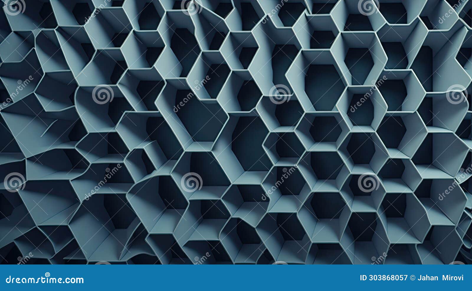 Hexagonal Grey Background Texture. Placeholder, Radial Center Space ...