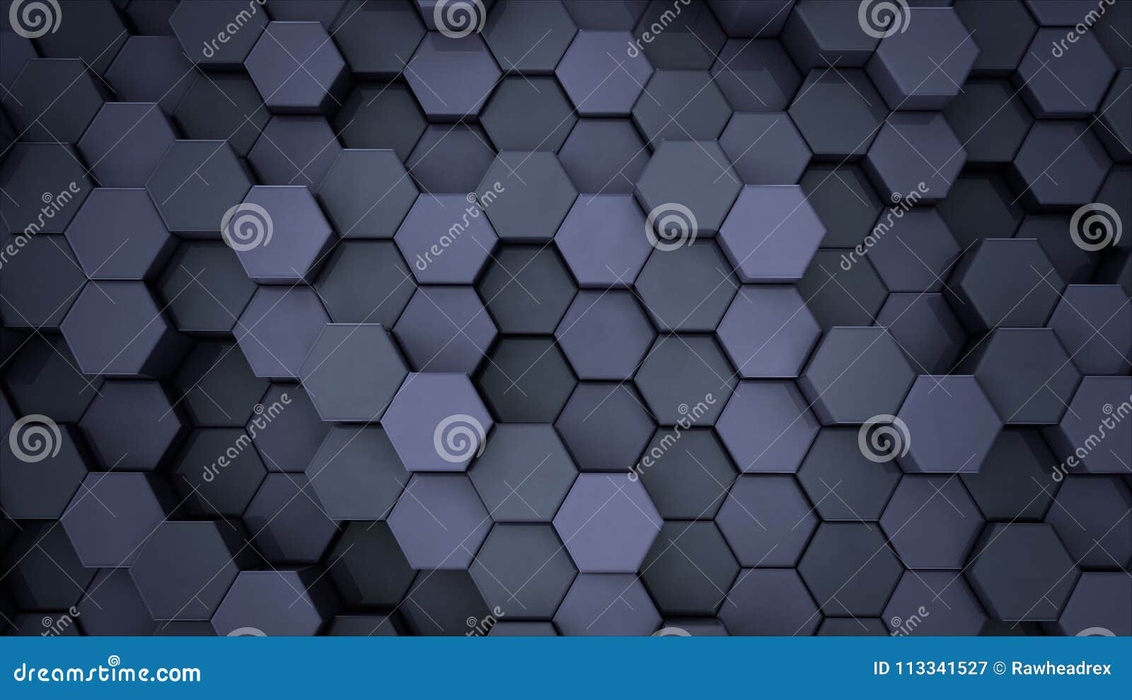 Hexagonal Grid. Abstract Technology Animation Stock Video - Video of ...
