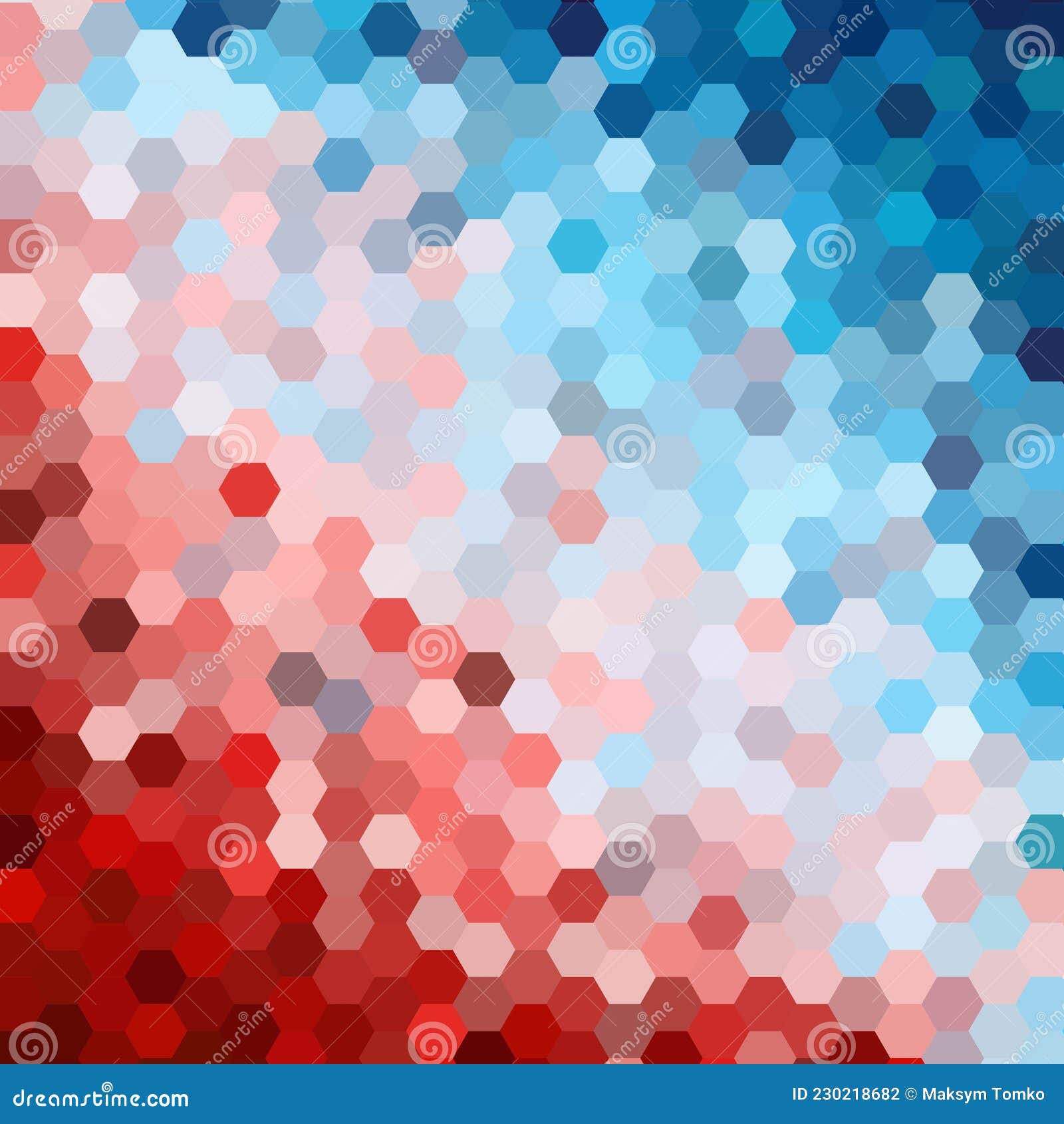 Hexagonal Grid. Vector Background. Polygons Six Angles Geometric Design ...