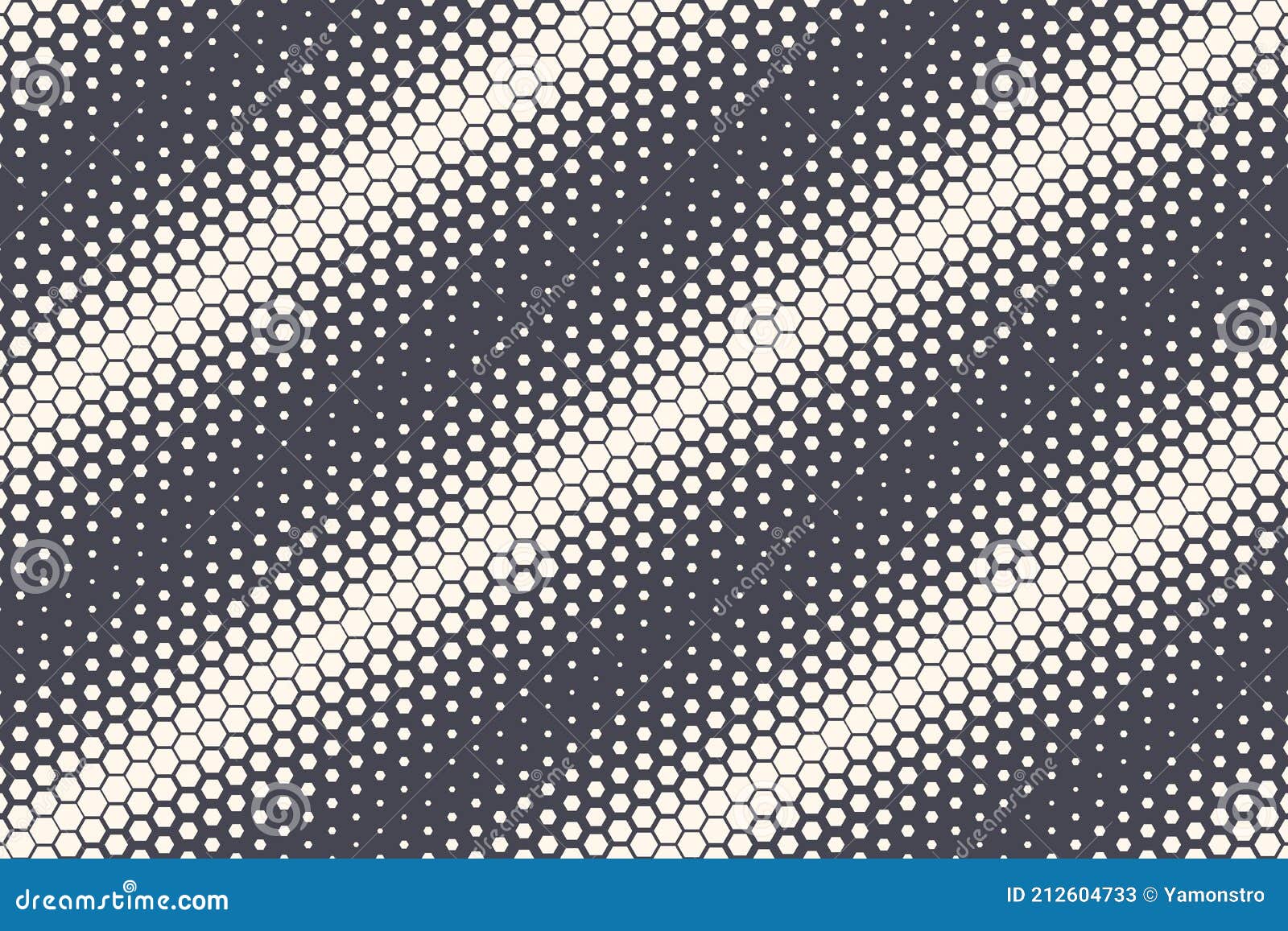 Hexagonal Halftone Texture Vector Geometric Technology Abstract ...