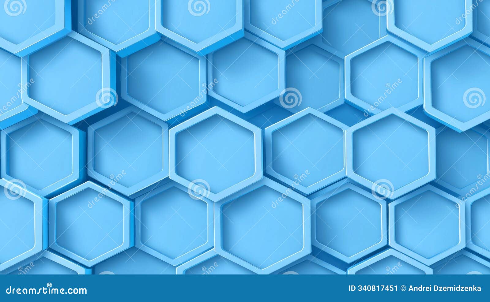 An Hexagonal Honeycomb or Honey Grid Tiled Background Made with Light ...