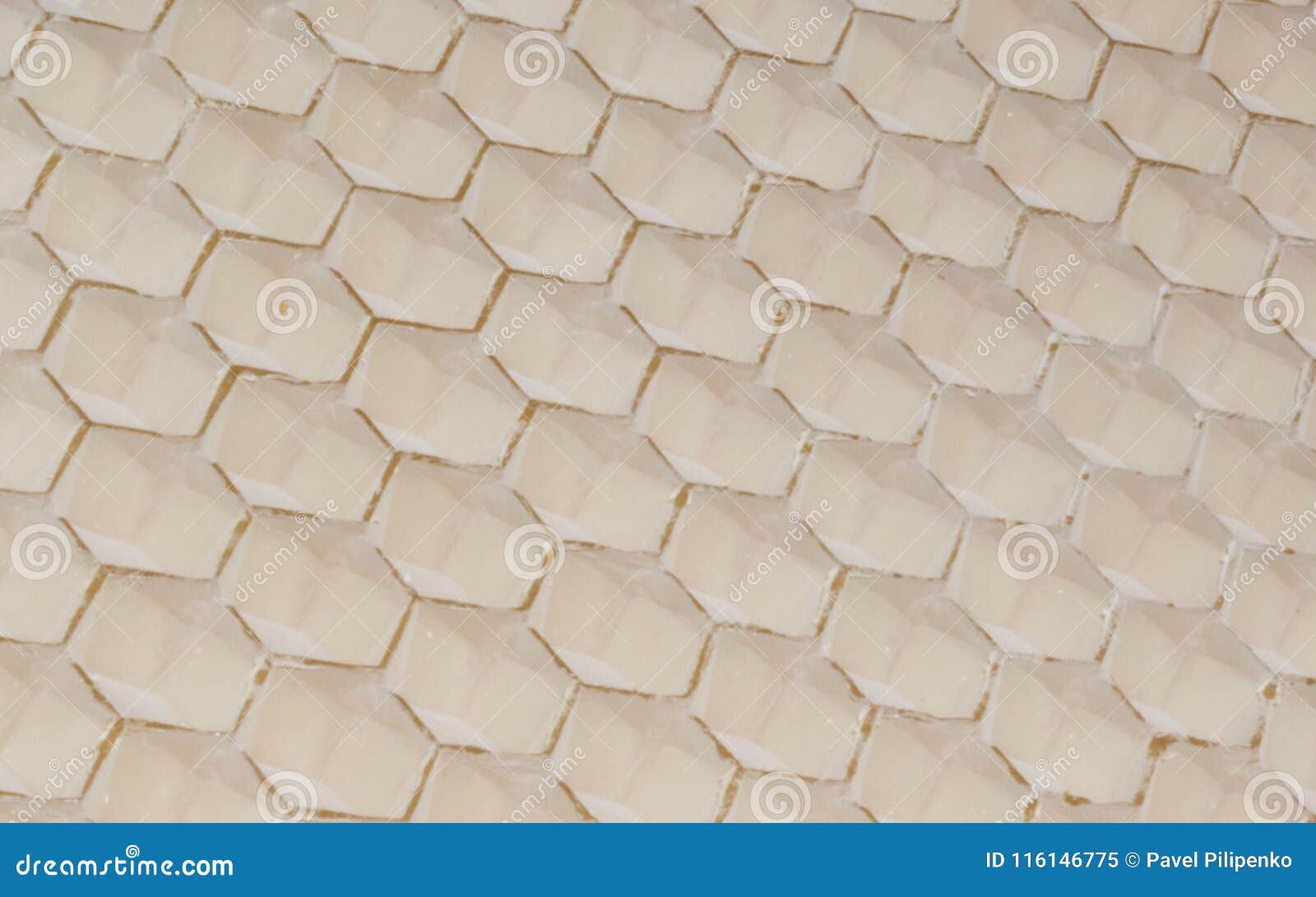 Hexagonal Honeycomb Texture Stock Image - Image of structure, textured ...