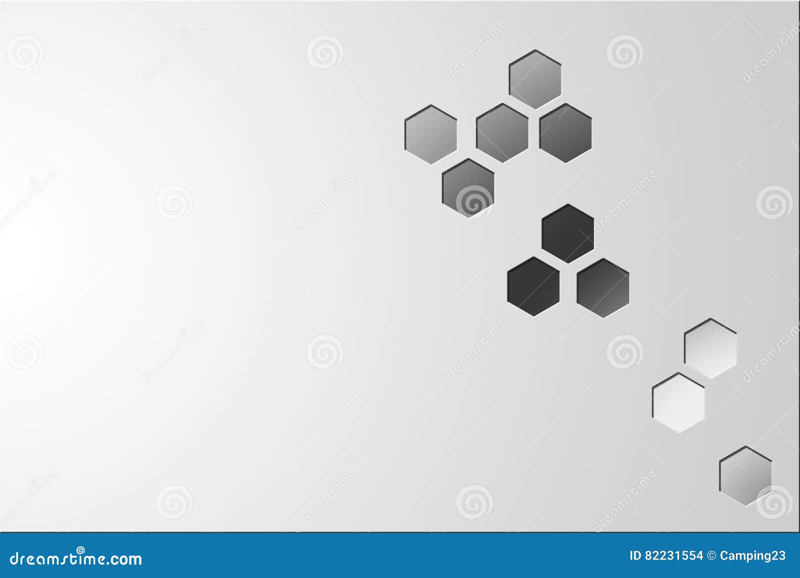 Hexagonal Pattern Background. Stock Illustration - Illustration of ...