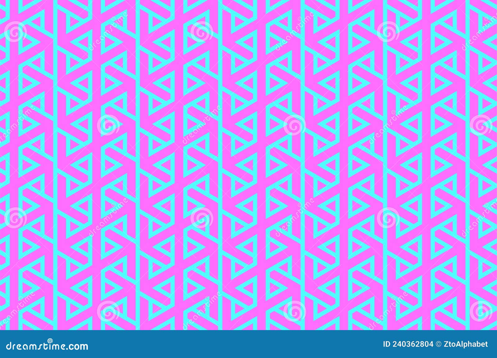 Hexagonal Pattern Seamless Line Vector Stock Illustration ...