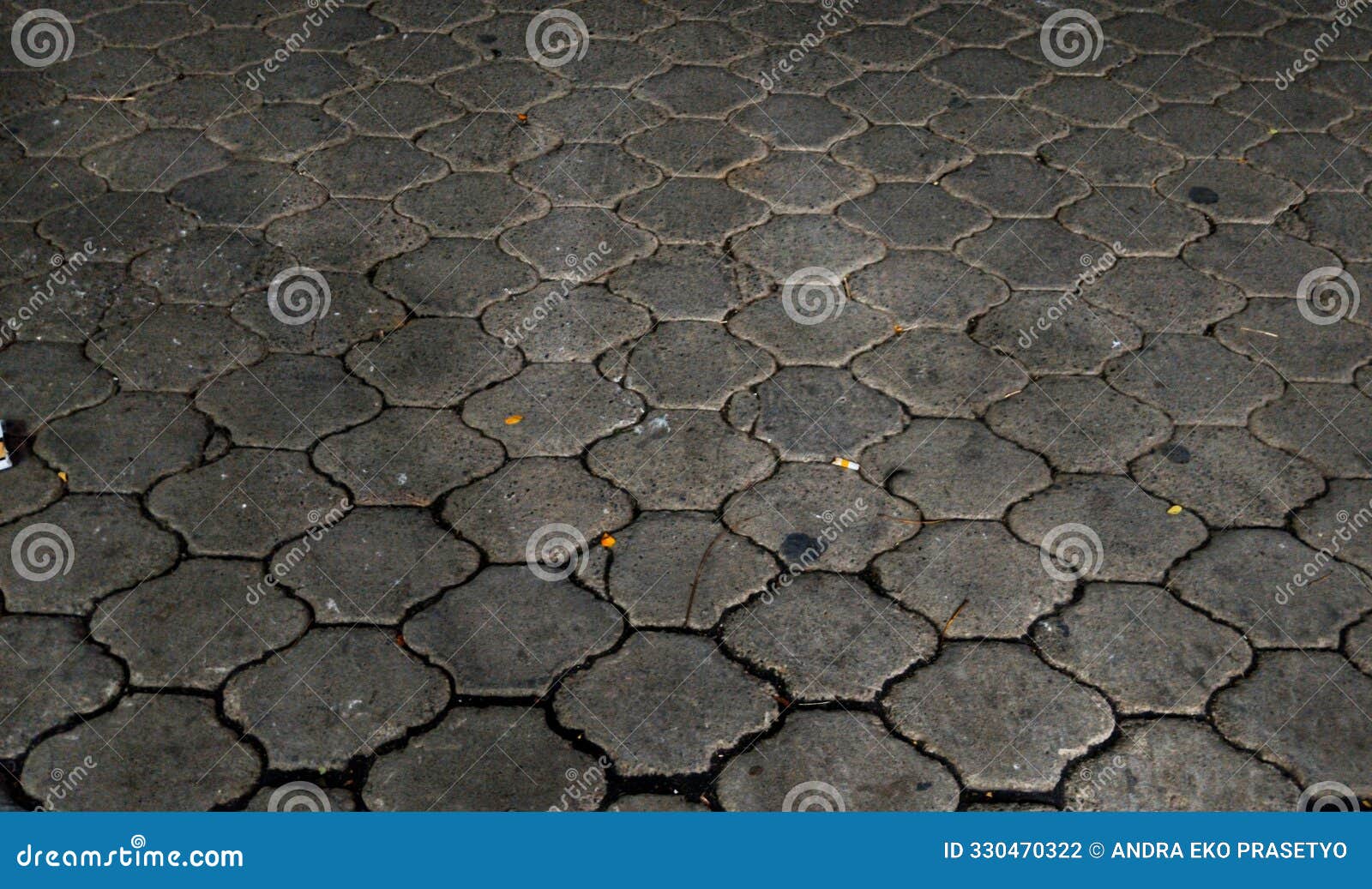 Hexagonal Paving Blocks, Floor Bricks Stock Photo - Image of flooring ...