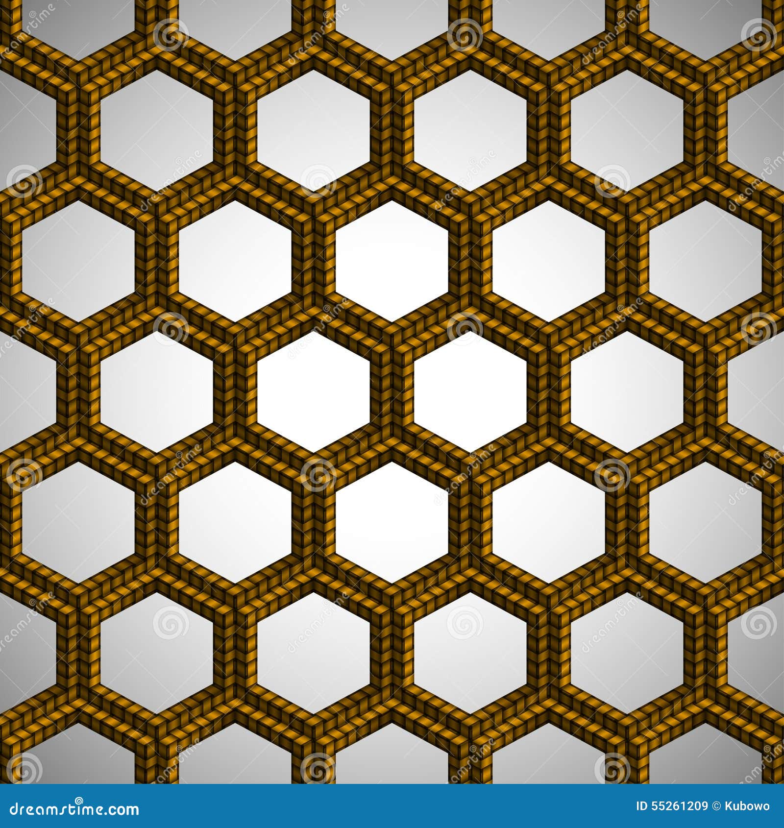 Hexagonal Plastic Seamless Pattern Stock Vector - Illustration of frame ...
