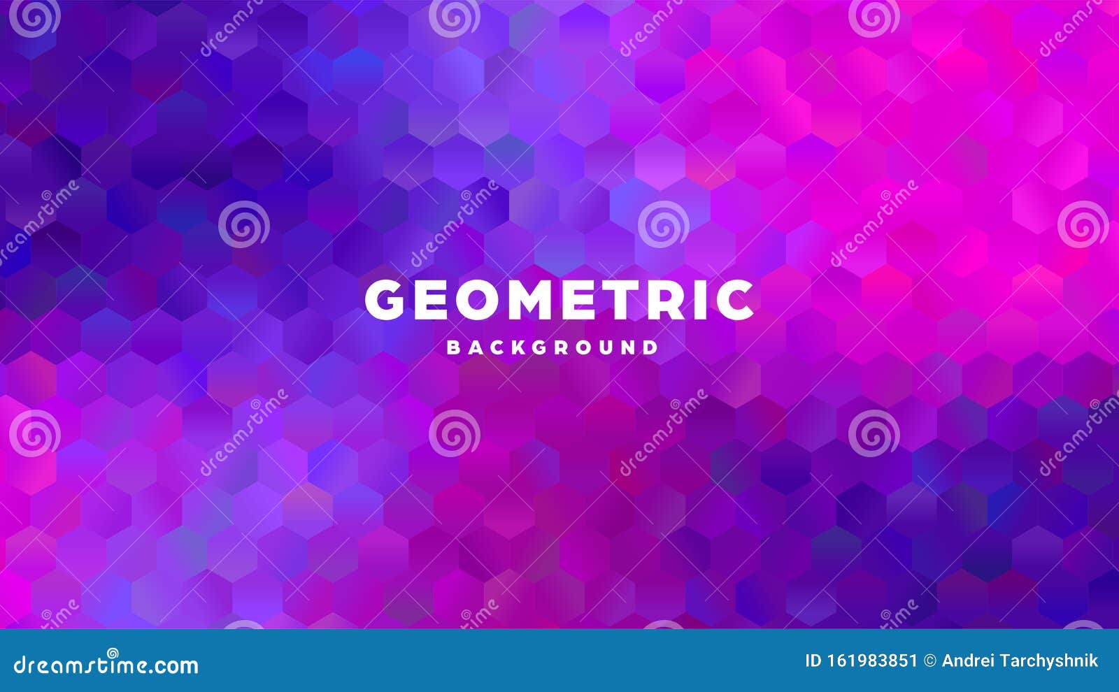 Hexagonal Polygonal Abstract Background. Colorful Triangle Gradient ...