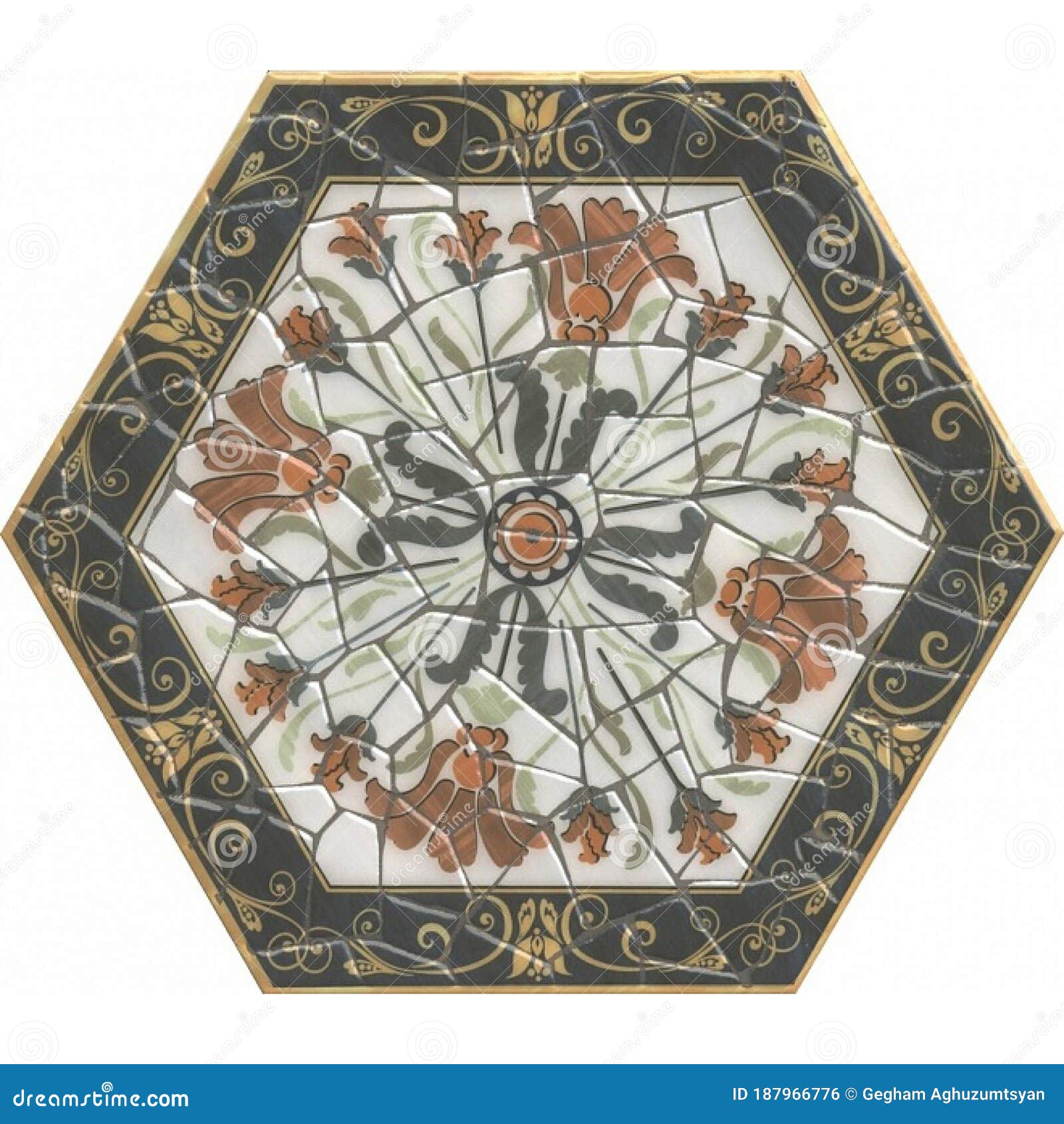 Porcelain Tile Seamless Texture, Map For 3d Graphics Royalty-Free Stock ...