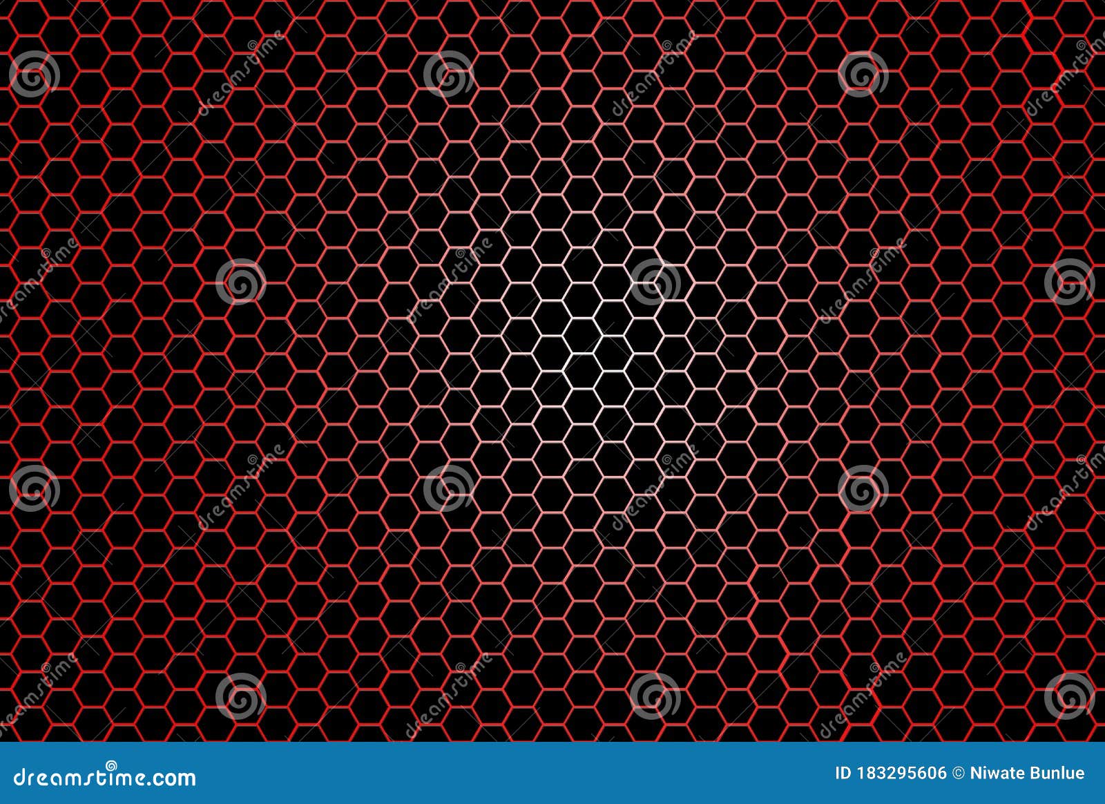 Hexagonal Red Background or Abstract Pattern Hexagon Stock Photo ...