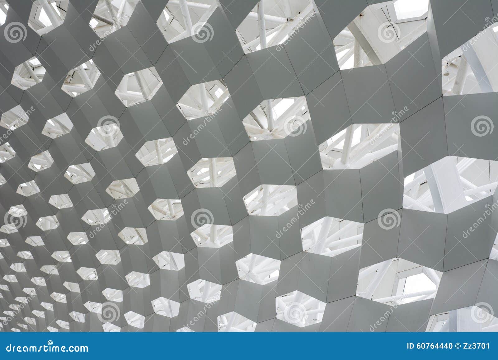 Hexagonal roof structure stock photo. Image of limpid - 60764440