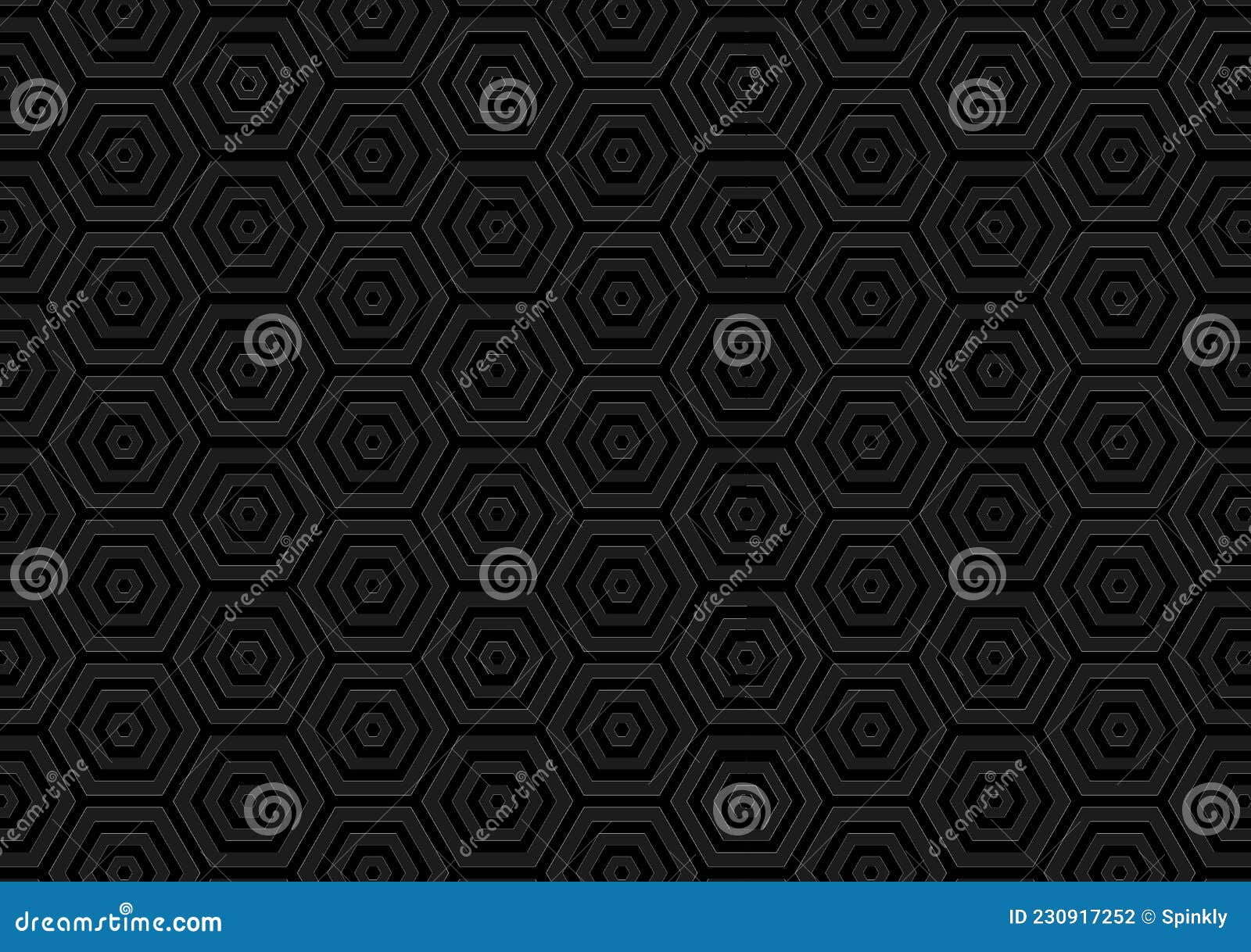 Hexagonal Seamless Geometric Shape Patterns Background Design Stock ...