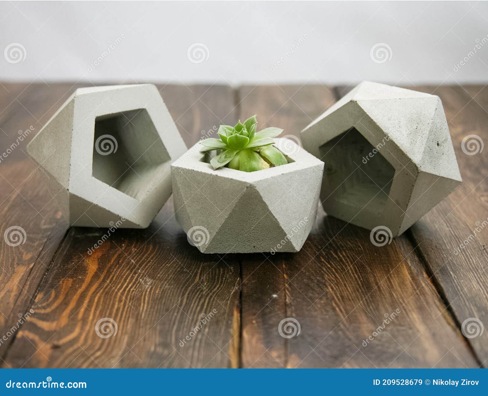 Hexagonal Stone Pot For Flowers Royalty-Free Stock Photo ...