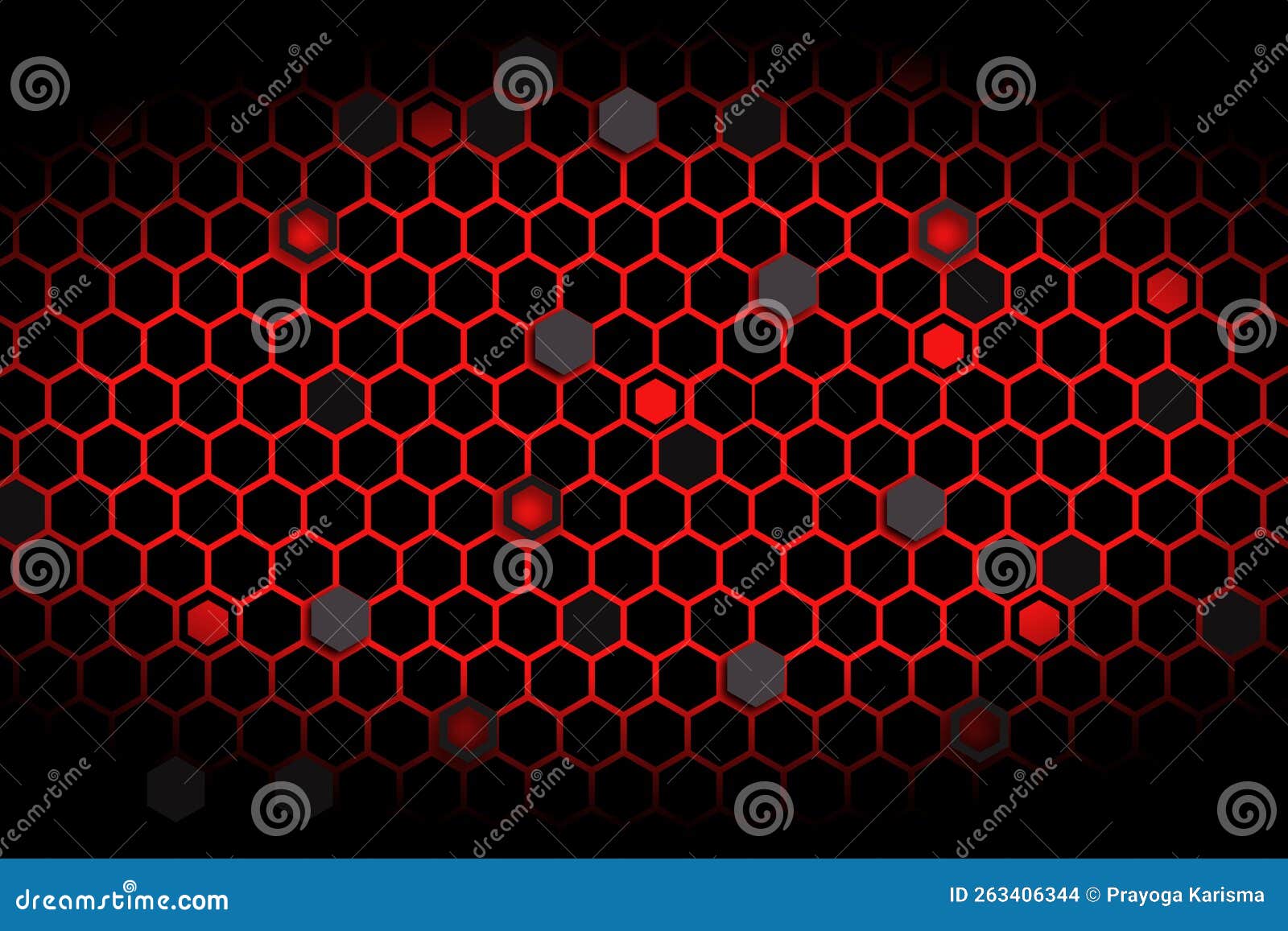 Hexagonal Technology Background Stock Illustration - Illustration of ...