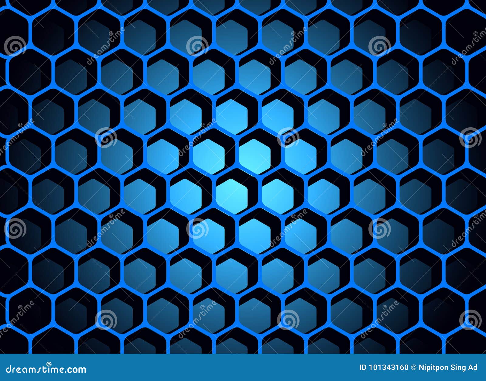 Hexagonal Technology Background, Abstract Technology Concept Stock ...