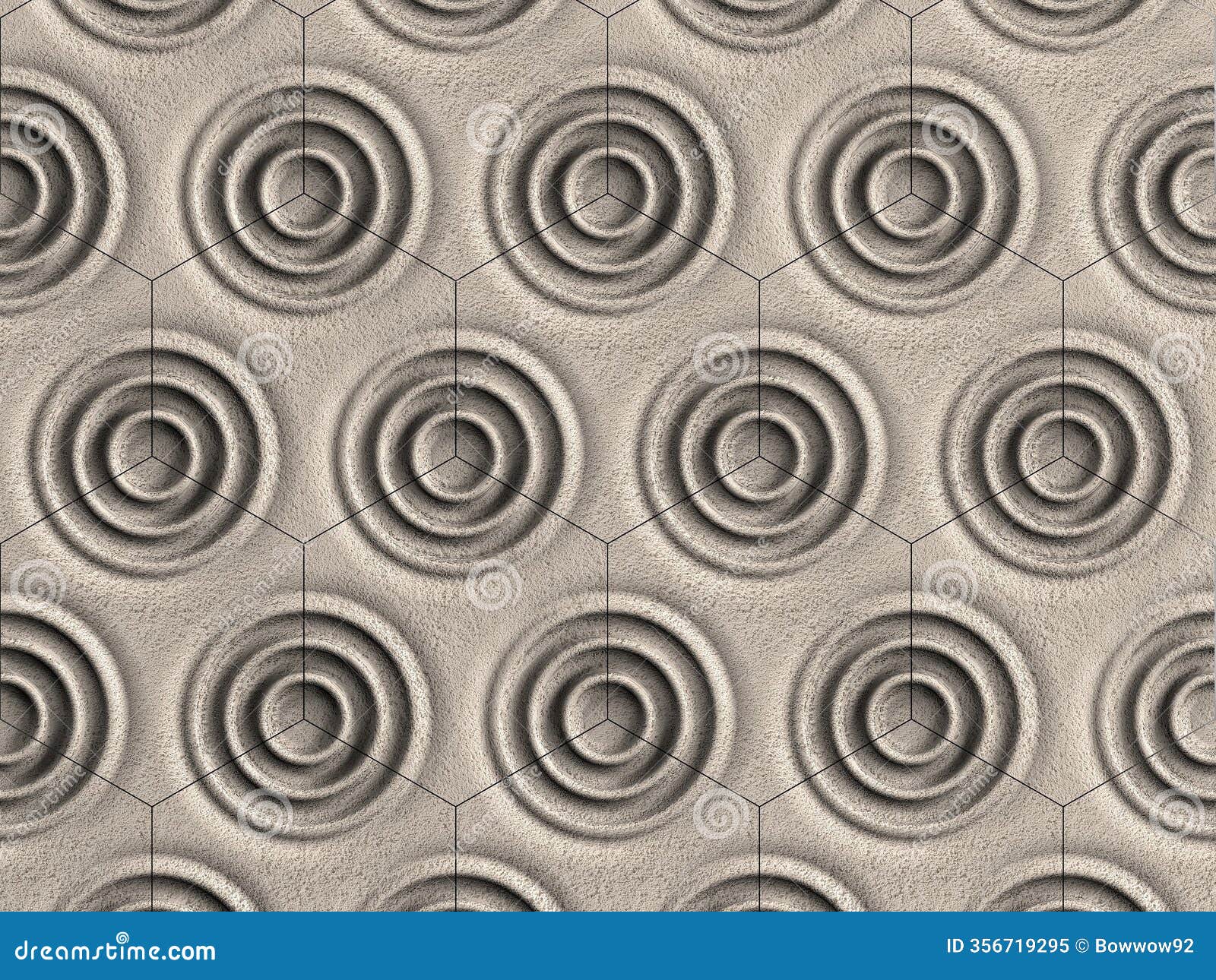 Hexagonal Tile Pattern Wallpaper Background. Circle Tile Patterns Stock ...