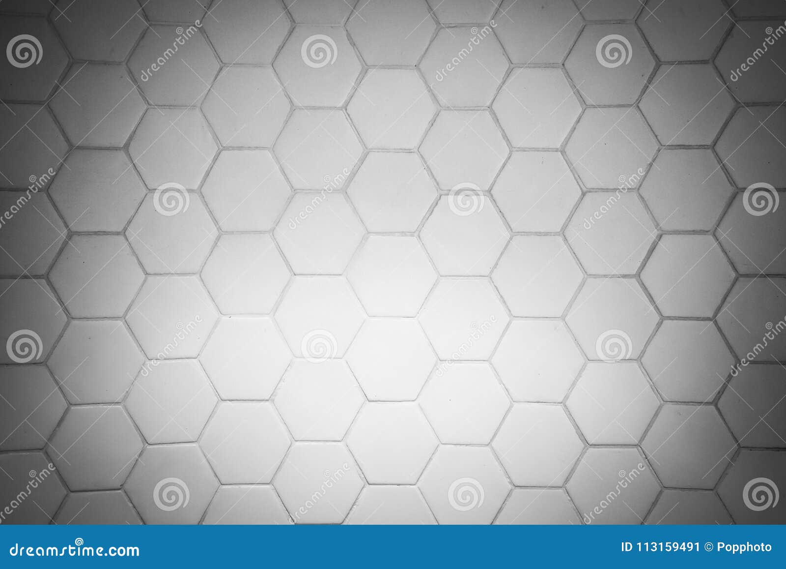 Hexagonal Tiles Wall Pattern Stock Image - Image of hexagon, material ...